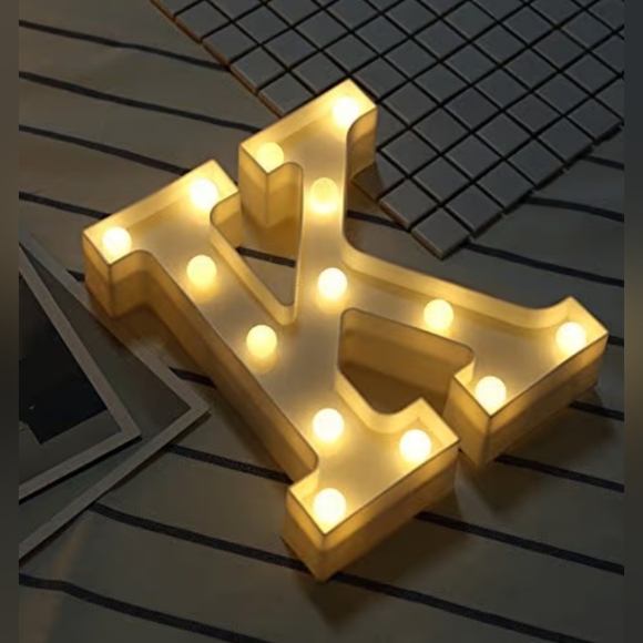 IsabellaJuliette Collection | Party Supplies | Illuminated Letter K Led ...